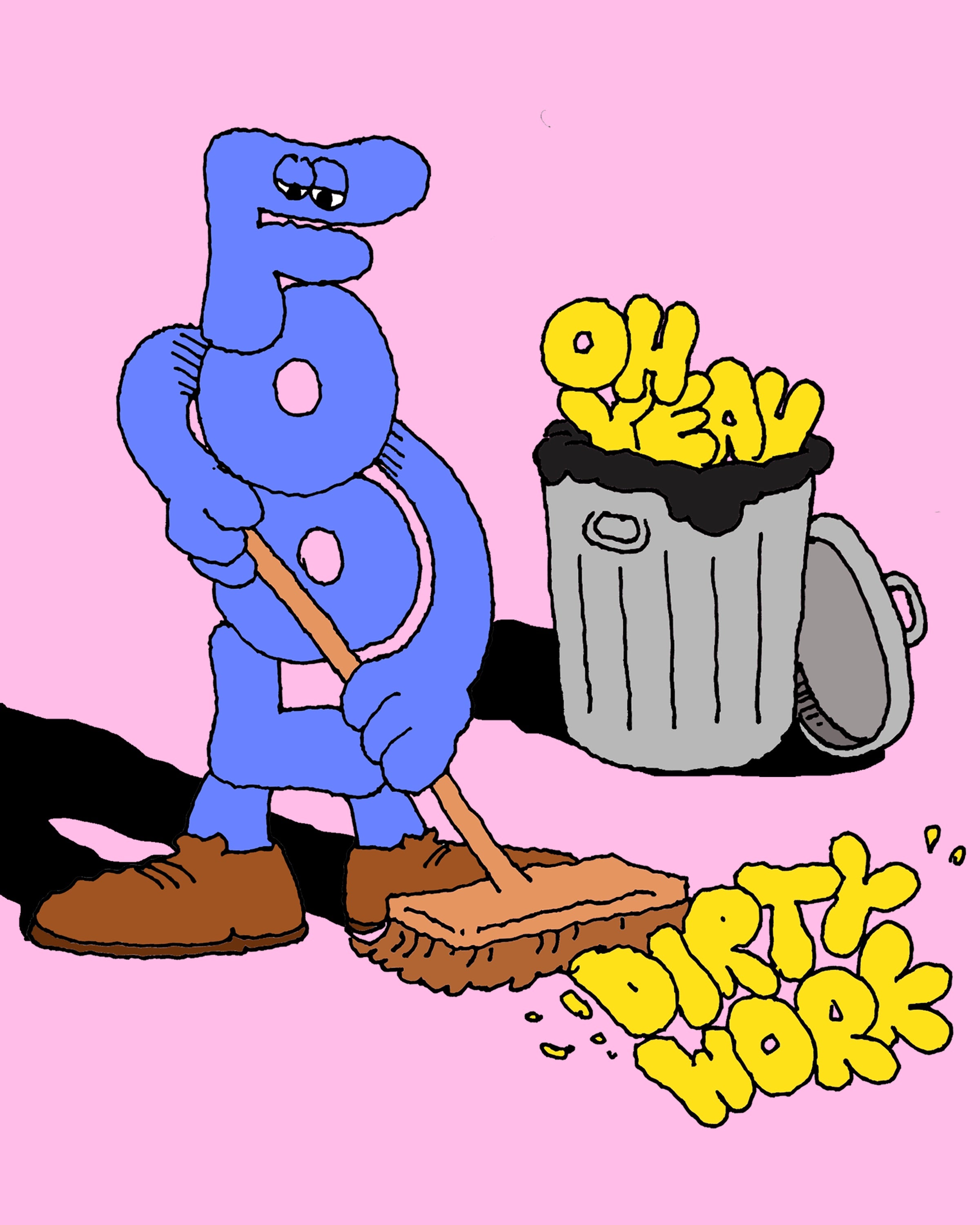 'Dirty Work' Print – Lauren Martin Studio