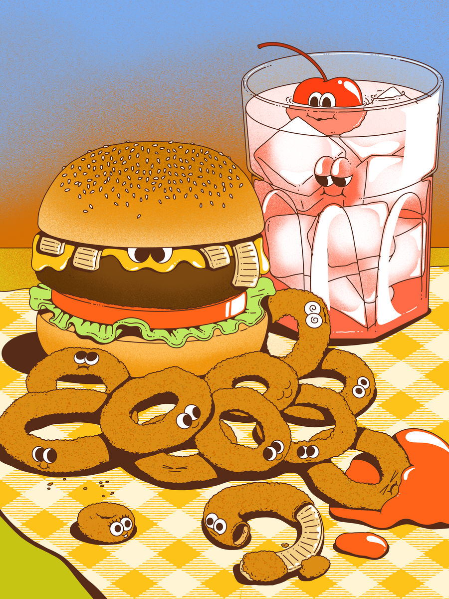 'Burgie, Shirley & The Onion Rings' – Lauren Martin Studio