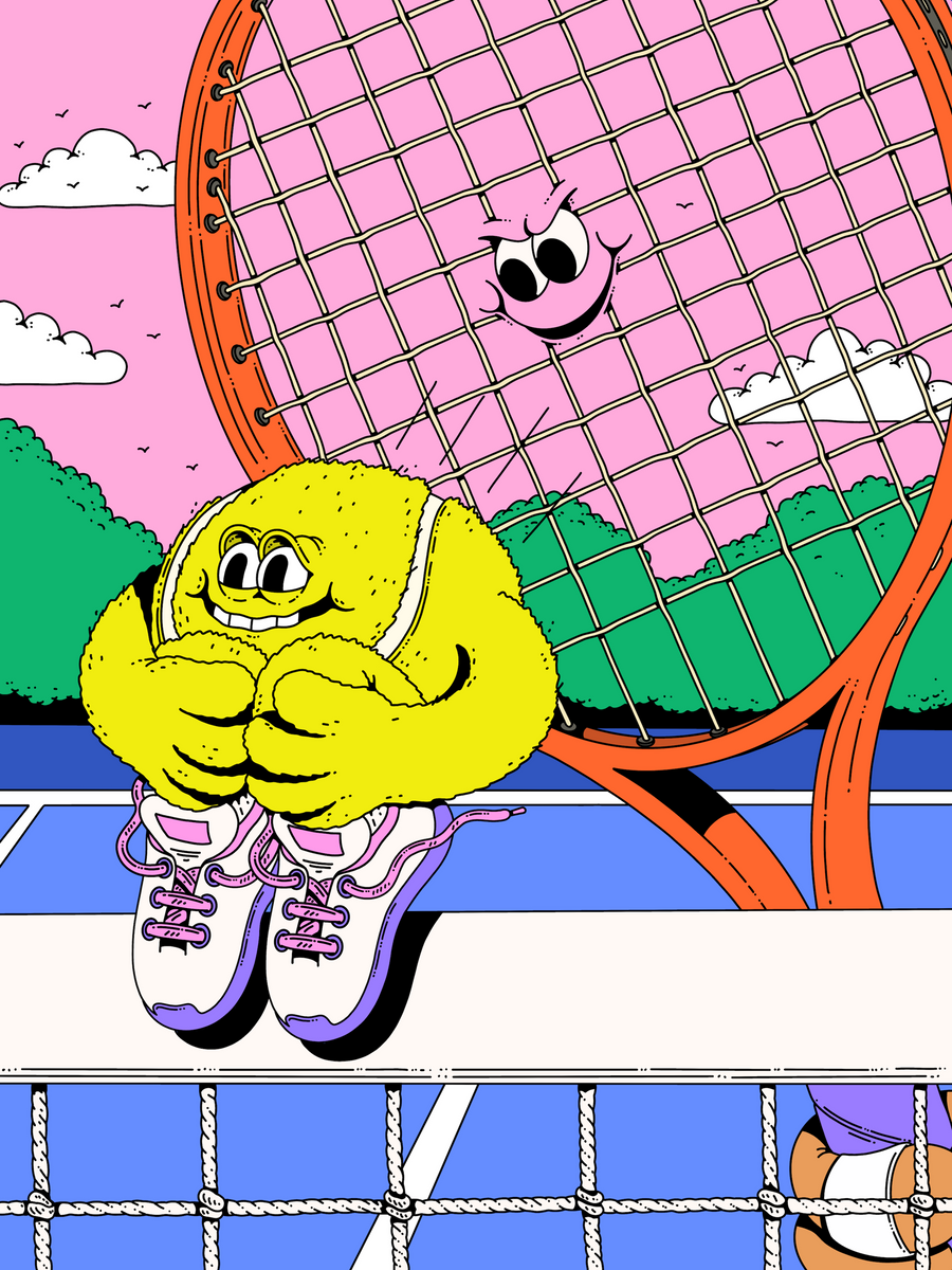 'Keep Your Eye on the Ball' Poster – Lauren Martin Studio